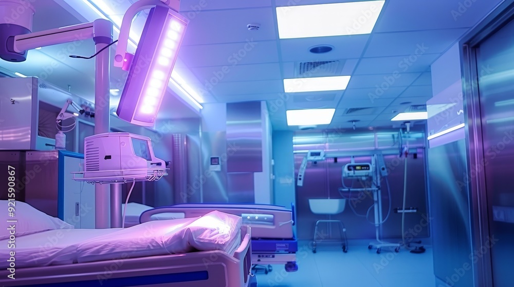 Ultraviolet-C Disinfection Light: UHD 4K Sharp Focus for Precise ...