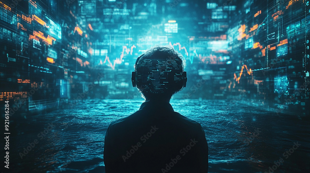 Market Mind Map: An intricate mind map of stock graphs floating around ...