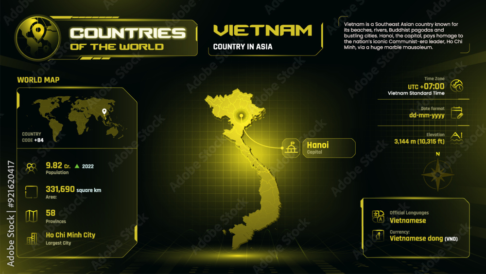 Vietnam Map Detailed Insights on Geography, Population and Key Facts ...