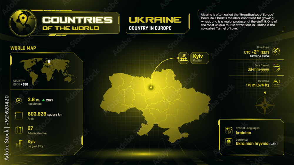 Ukraine Map Detailed Insights on Geography, Population and Key Facts ...