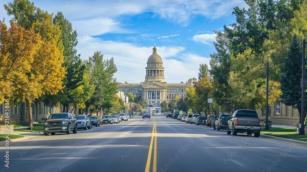 The State Capitol of Wyoming in Cheyenne, a historic and impressive ...
