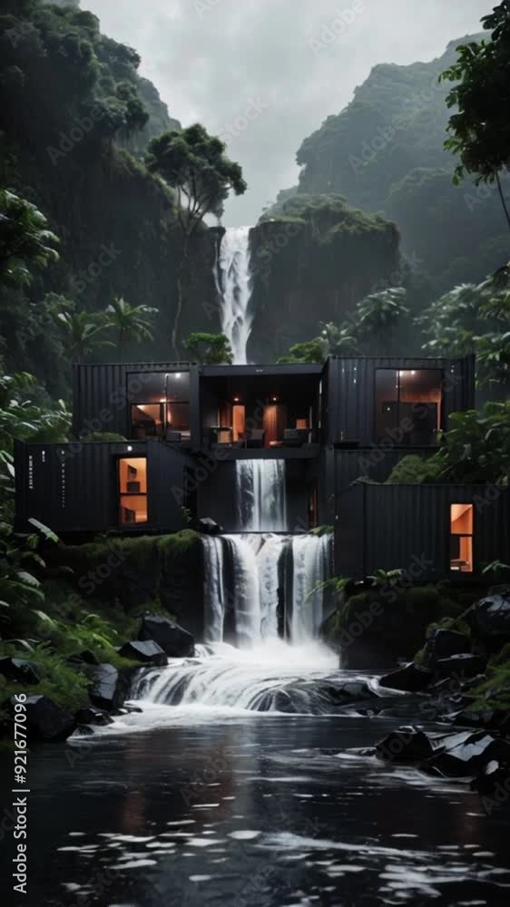 Ultra minimal free video of waterfall in the mountains waterfall, water ...