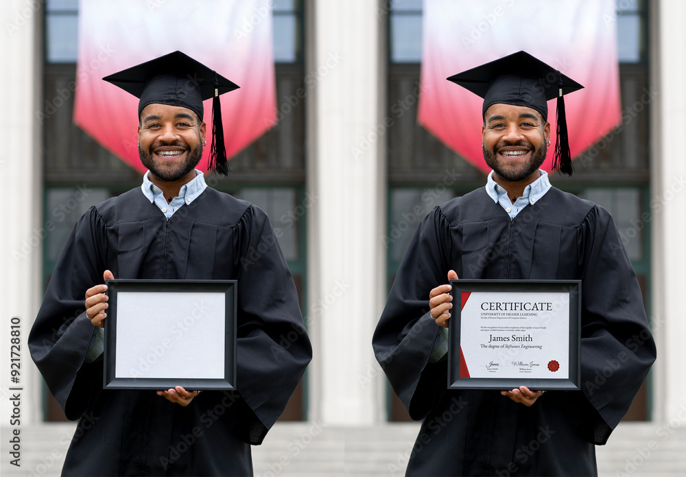 Certificate Mockup Stock Template | Adobe Stock