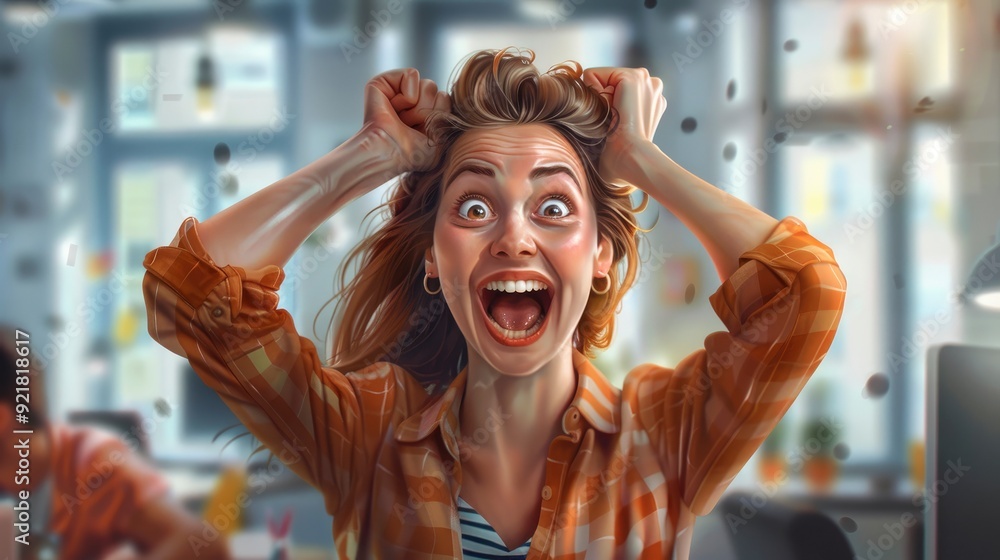 She Excitedly Accepts An Offer Of Employment, Feeling Overjoyed And ...