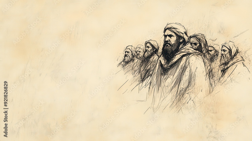 Biblical Illustration of 1 Samuel: Samuel’s Farewell Address, Reminding ...