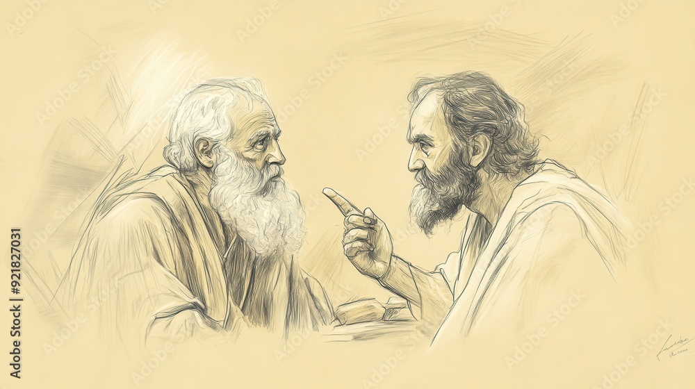 Biblical Illustration of The Lord Calls Samuel: Samuel Conveying the ...