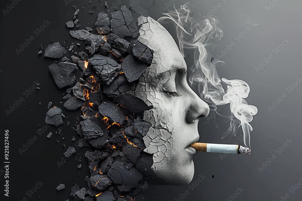 Intergenerational impact of smoking visualized through color and smoke ...