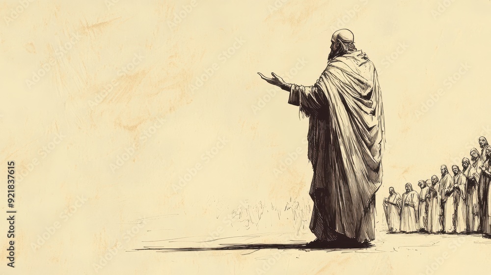 Biblical Illustration of 1 Samuel: Samuel’s Farewell Address ...