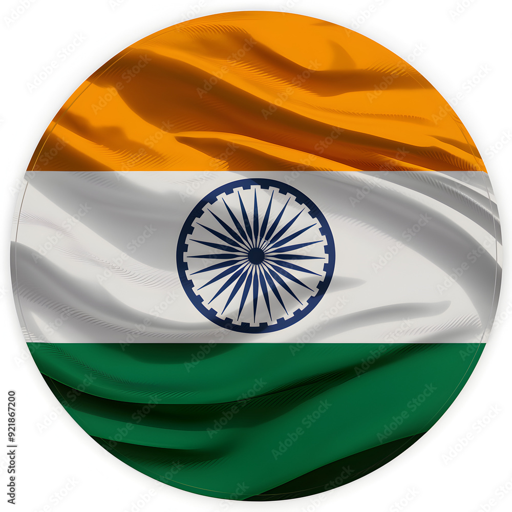 Indian Flag, Circle, Waving, Symbolism, National Pride, Patriotism ...