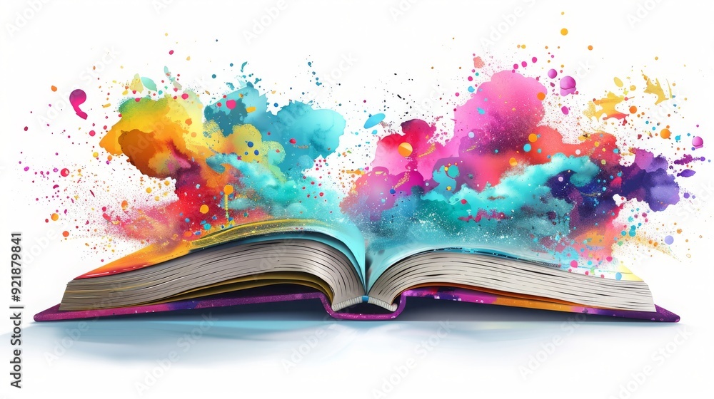 open book clip art , colorful clip art , abstract clip art , colorful ...