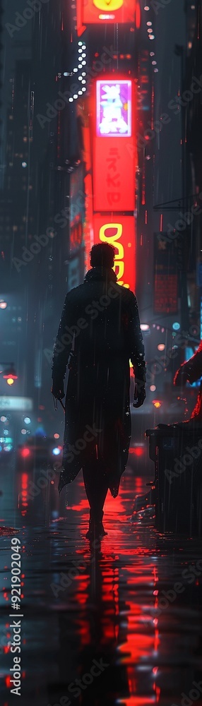 Bioengineered Superhuman, Bioluminescent Skin, Adapting to Urban ...