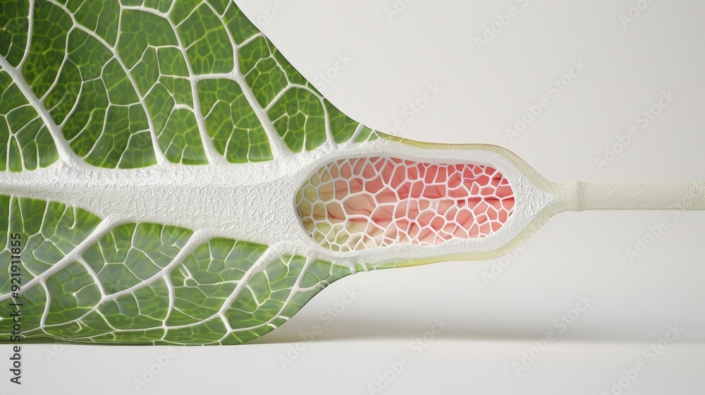 Botanical Animation of Leaf Gas Exchange with Stomata Opening and ...