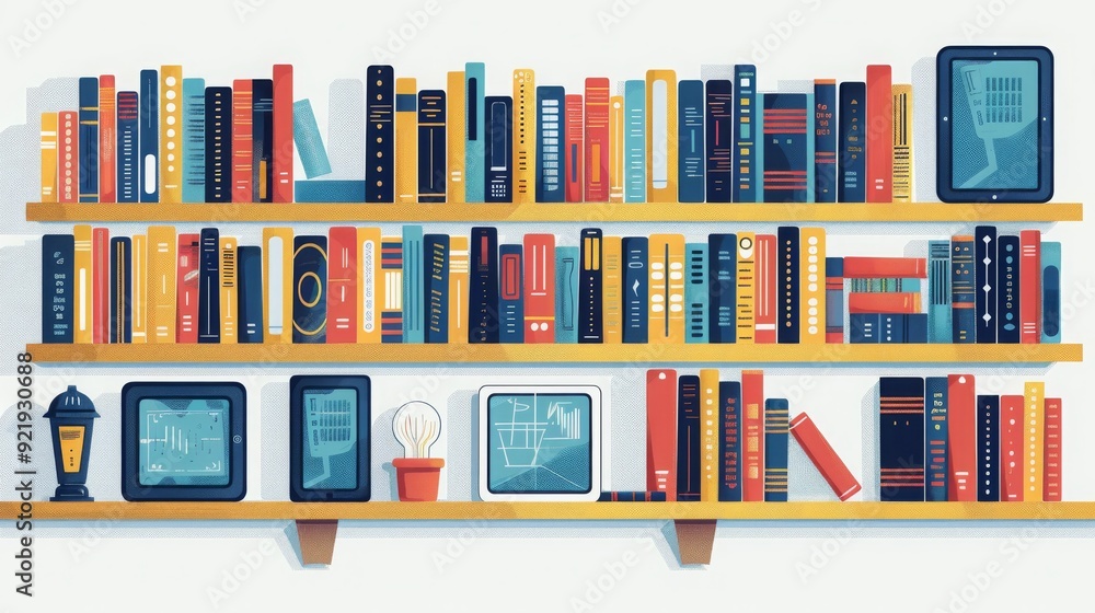 digital library clip art , e-learning clip art , technology in ...