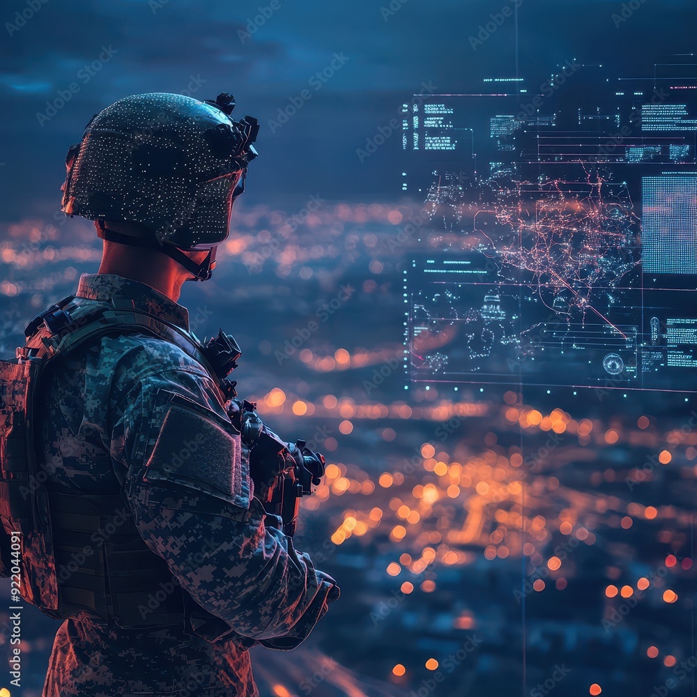 Artificial intelligence analyzing battlefield data in realtime ...