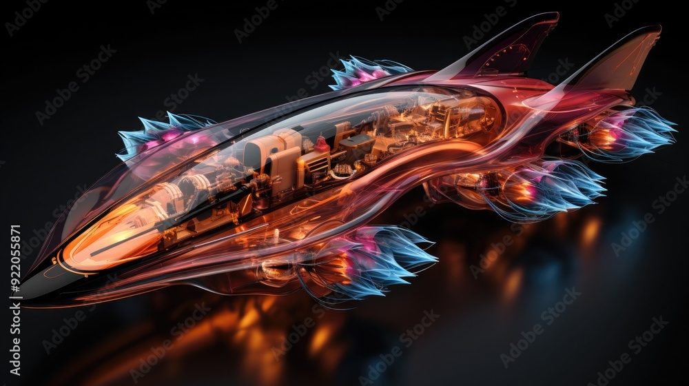 Aerospace Engineer Designing Supersonic Aircraft Wing - Cutting-Edge ...