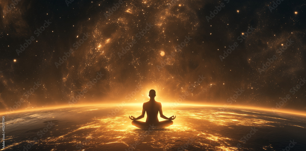 The Mantra’s Resonance Bridges the Cosmic Divide, Fusing Earthly ...