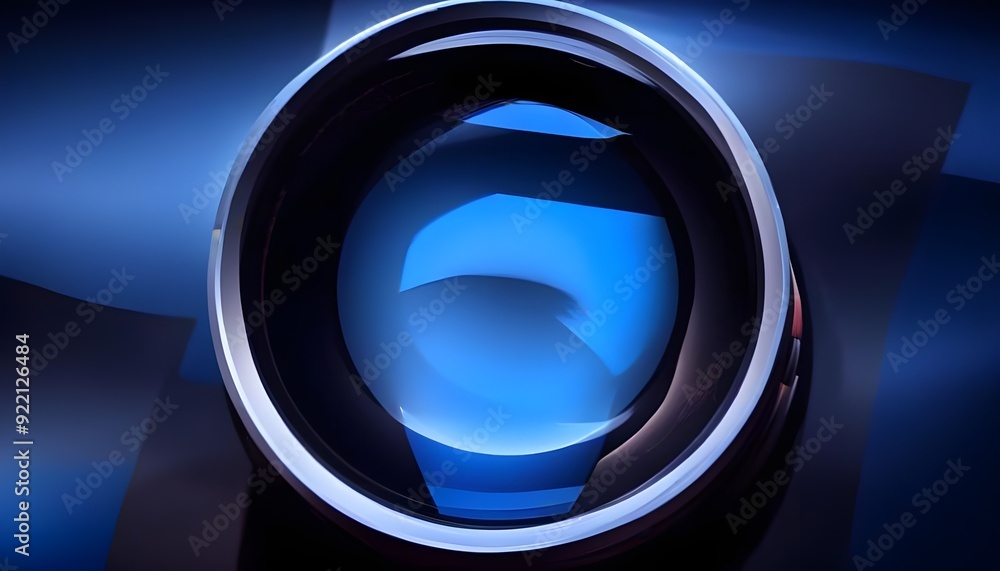 Lens of Clarity: High-Resolution Document Scanning, futuristic camera ...
