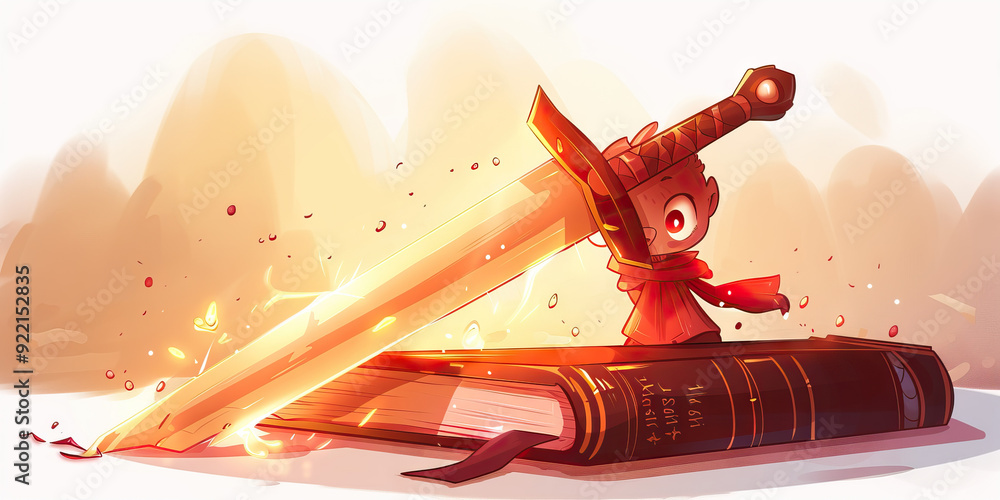 Sword of the spirit. Holy bible. For the word of God is living and ...