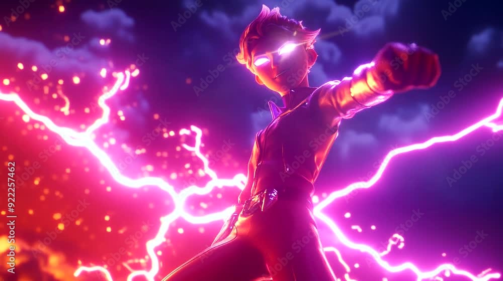 Seamless looping 4k time-lapse animation video background of a cartoon ...