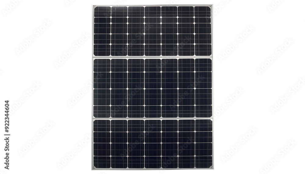 Top view of solar panel isolated on transparent background isolated ...