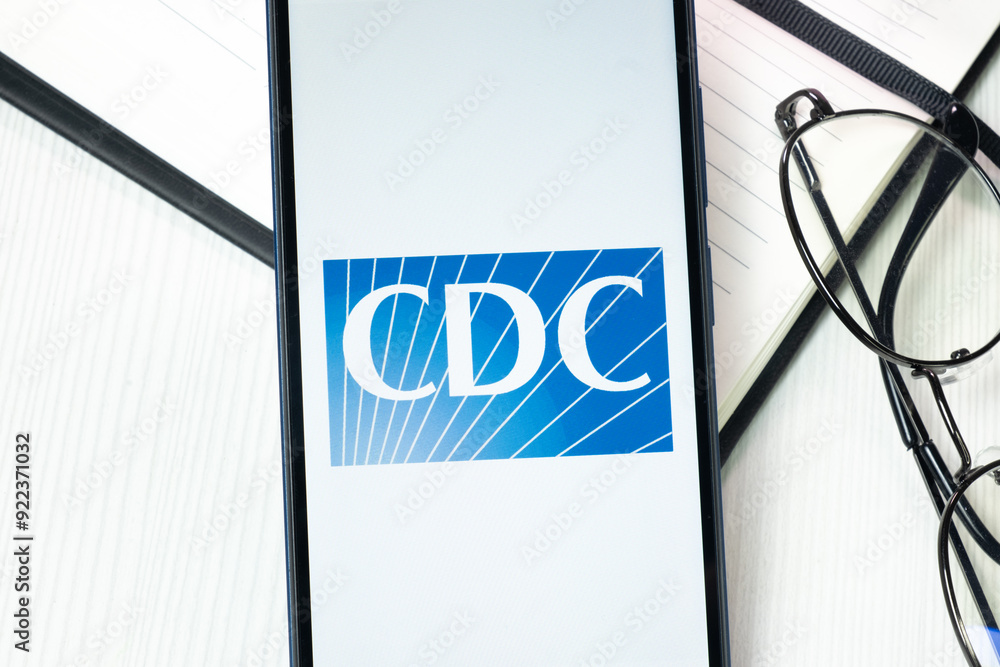New York, USA - 10 August 2024: CDC Logo on Phone Screen, Company Icon ...