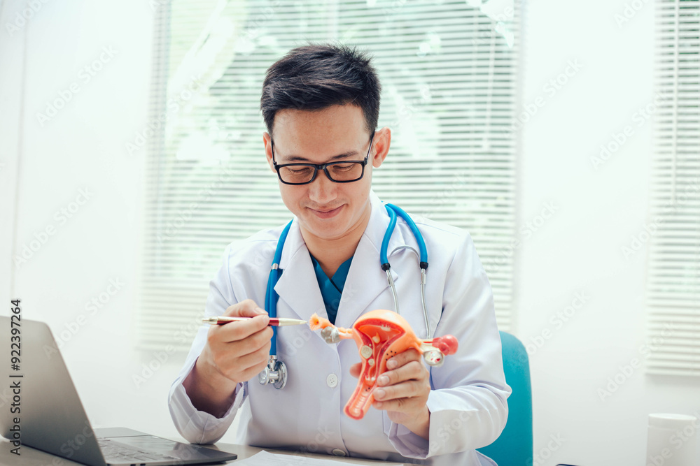The womb, or uterus, is a female reproductive organ where a fertilized ...