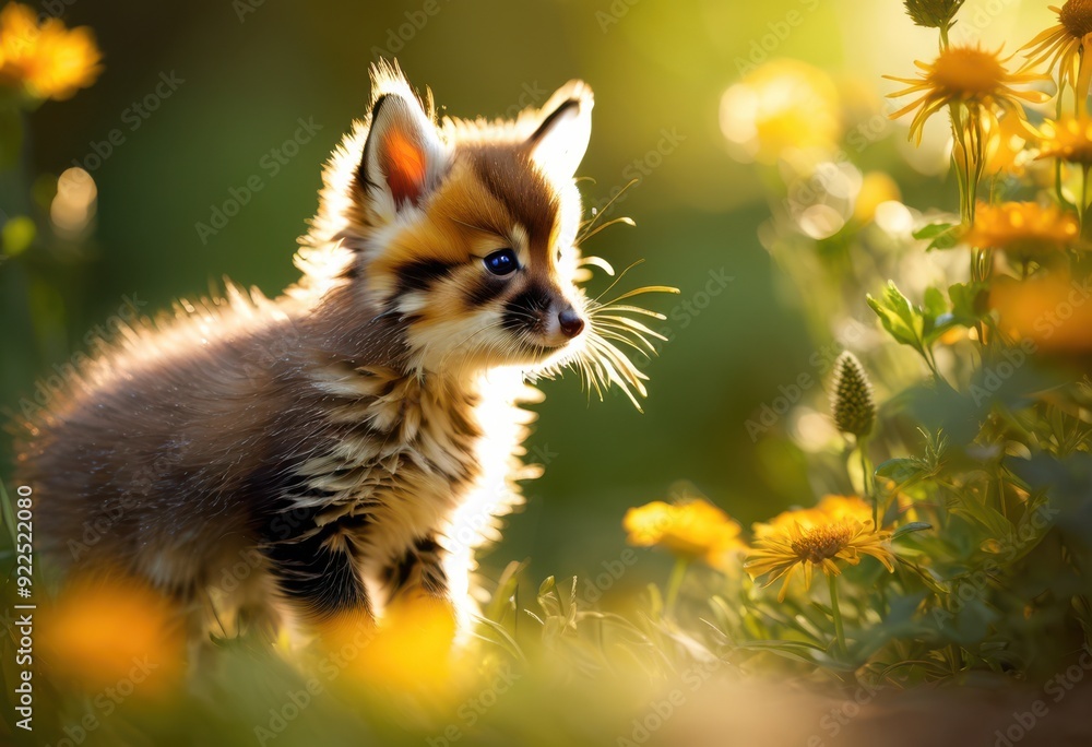 adorable baby animals playfully exploring their vibrant natural ...