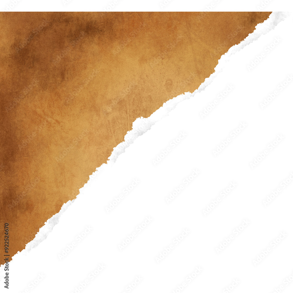 Old paper torn, Old brown dirty paper, Grunge brown paper vintage ...