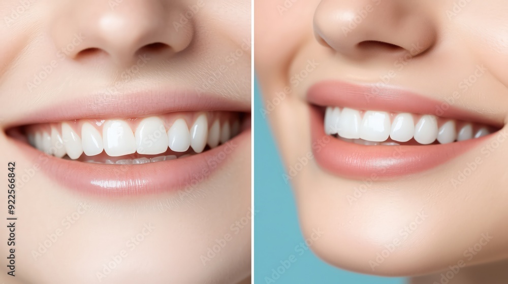 Before and after comparison of lip volumizing enhancement ...