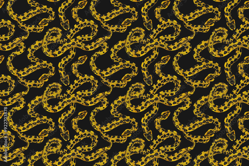 anaconda seamless texture pattern. background for cloth Stock ...