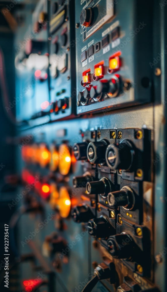 Selector switch for on-off breaker, earth switch release switch, and ...