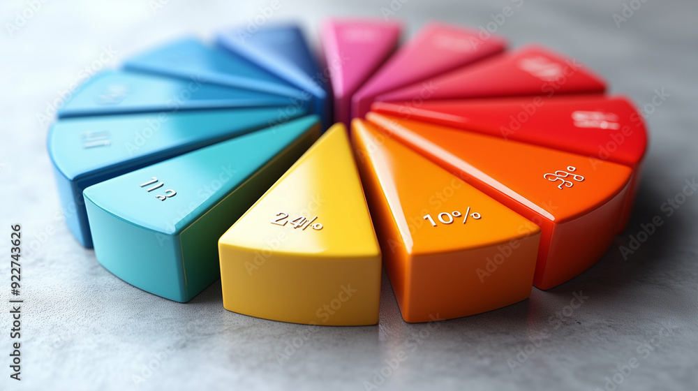 A multi-level pie chart visualizing the breakdown of expenses in a ...