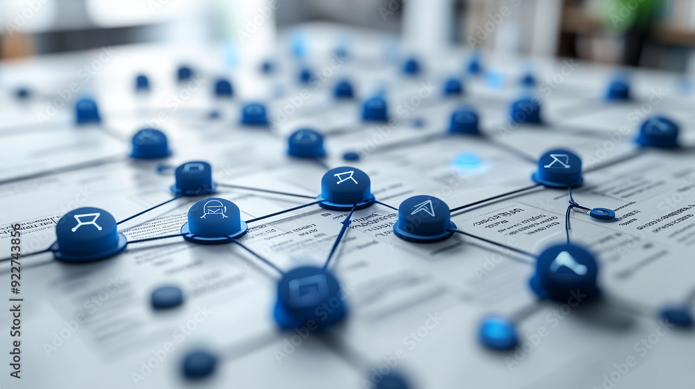 A flowchart visualizing the decision-making process in a corporate ...