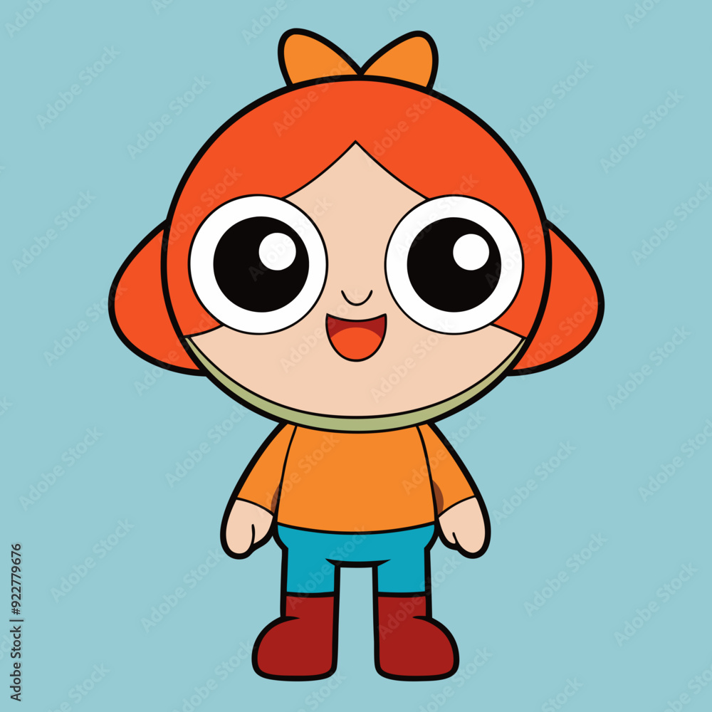 cartoon, boy, child, kid, vector, illustration, character, people ...