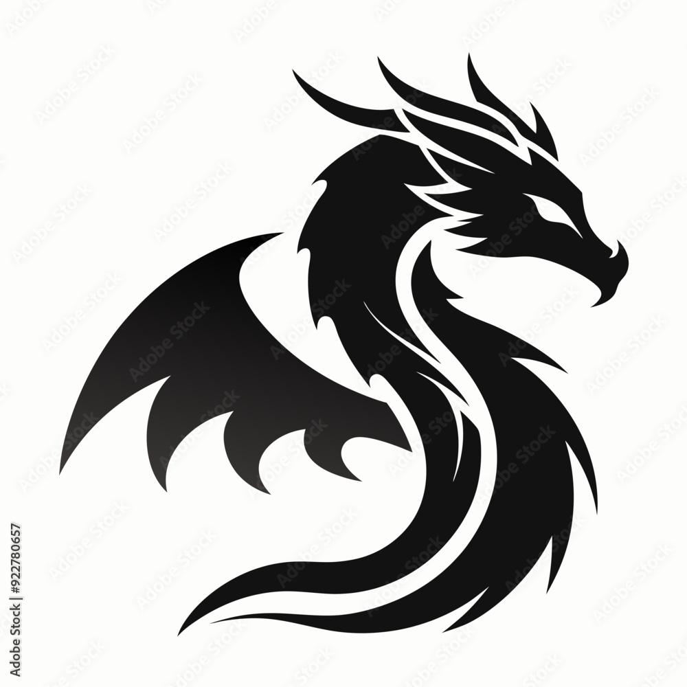 Dragon logo, esport logo, esports logo, dragon symbol, red dragon ...