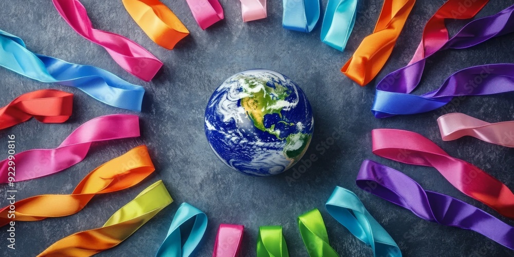 Global Unity in Diversity: A Circular Array of Colorful Awareness ...