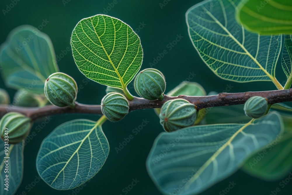 The tropical fig tree, known for its widespread presence, is a small ...