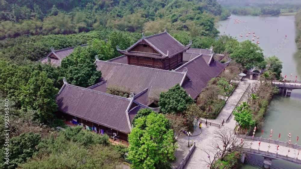 This drone footage captures the majestic architecture of ancient ...