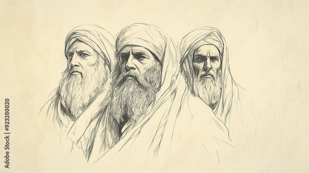 Biblical Illustration of 2 Kings: Prophets Amos and Hosea Warn Jeroboam ...