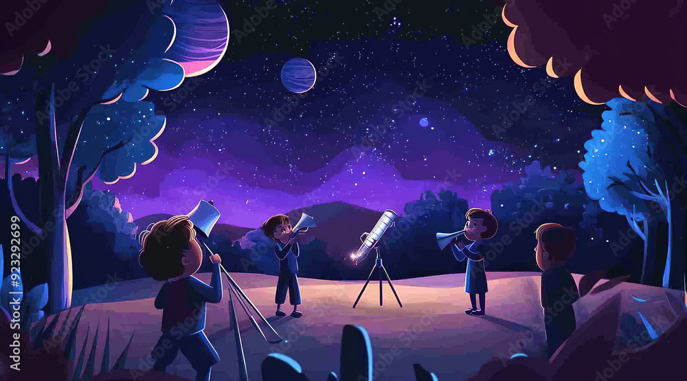 Worker in Safety Gear and Hard Hat Standing by Solar Panels with Bright ...