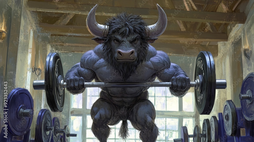 Muscle-Bound Minotaur: Lifting Weights in Labyrinth Gym, Strength and ...