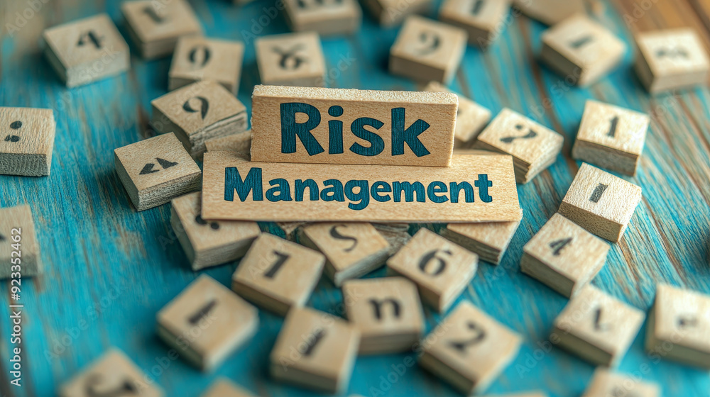 "A 3D illustration featuring a risk response checklist on a desk or ...