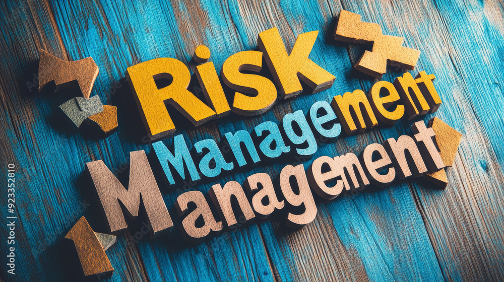 "A 3D illustration featuring a risk response checklist on a desk or ...