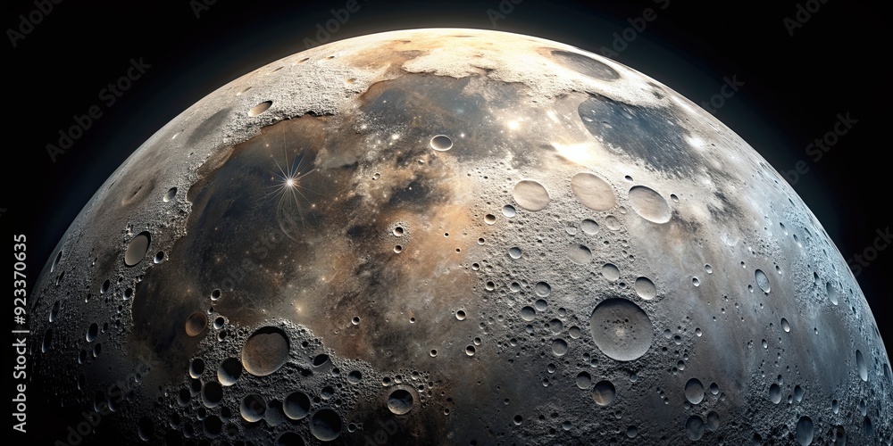 Moon surface texture background, Moon, surface, texture, seamless ...