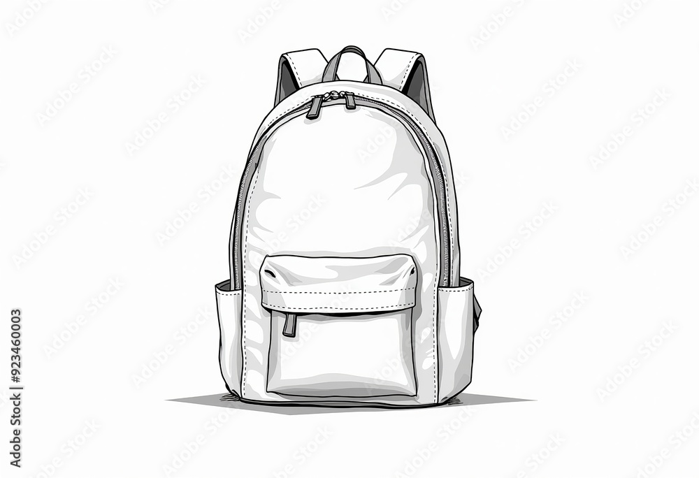 Customizable Backpack Mockup: Versatile Template for Design Projects ...