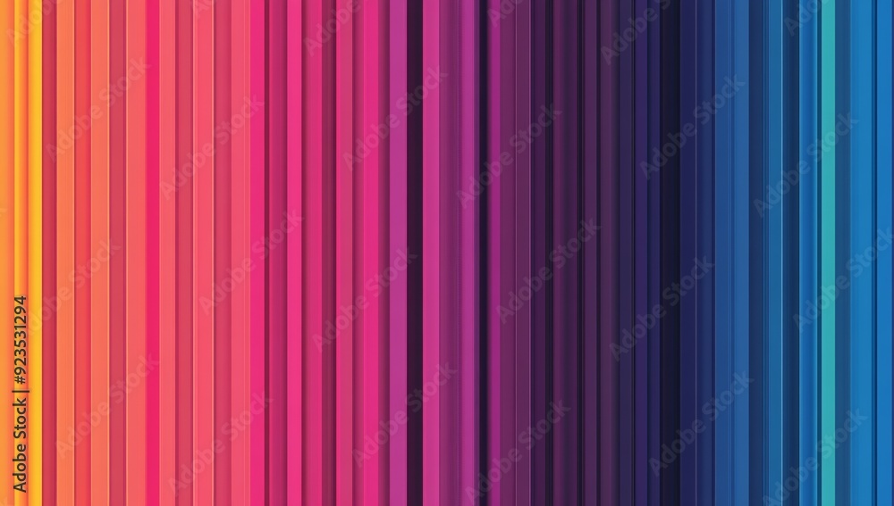 Full HD television test and pattern test with stripes or television ...