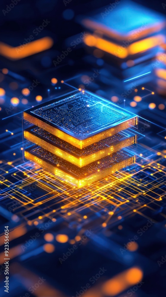 Cybersecurity diagram showing layered firewalls and data protection ...