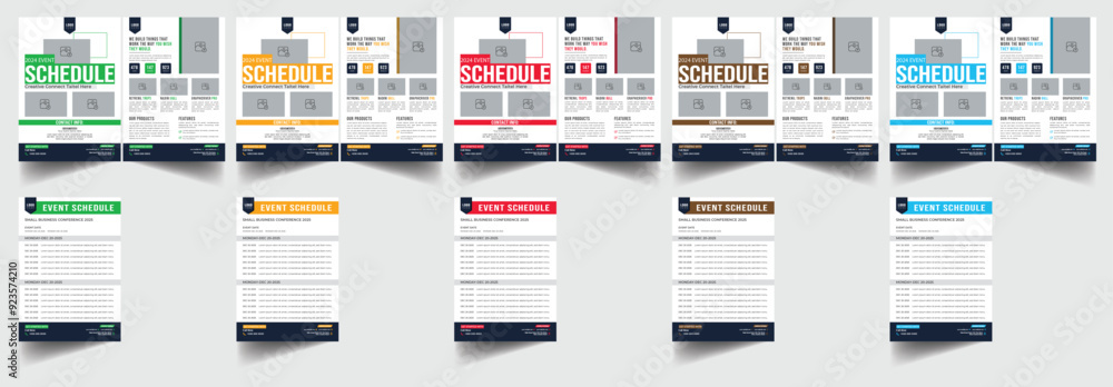 Technical Data Sheet layout template. Product Catalogue & modern a4 ...