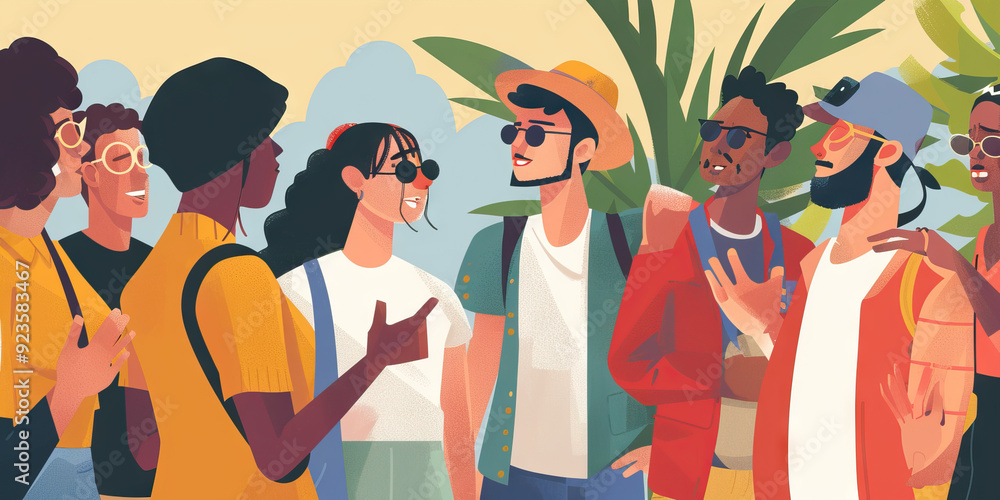 Cultural misunderstandings are the misinterpreted gestures, leading to ...