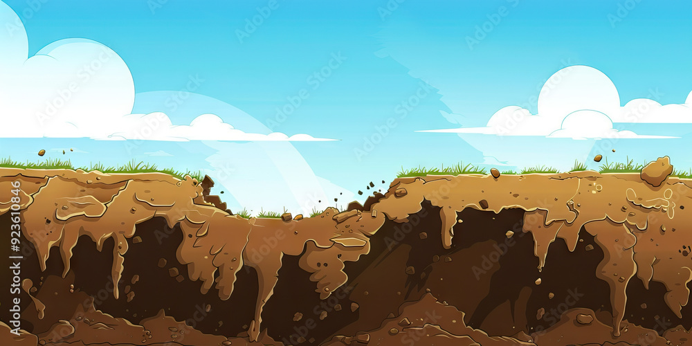 Soil erosion is the gradual erosion of life, depleting fertile soil and ...